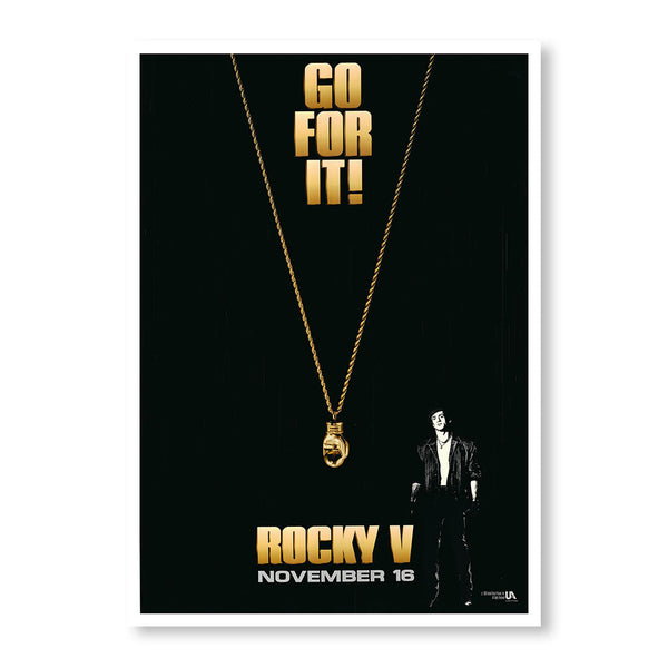 Rocky V Go For It movie poster | Print Shed