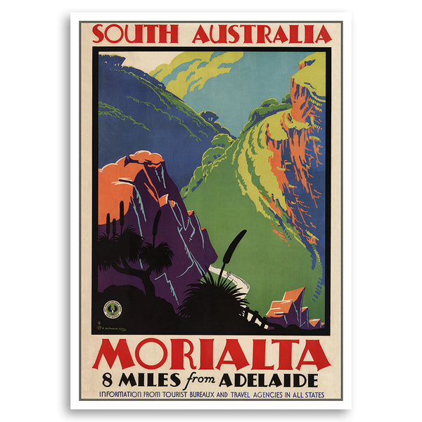 Morialta 8 Miles from Adelaide - South Australia | Print Shed